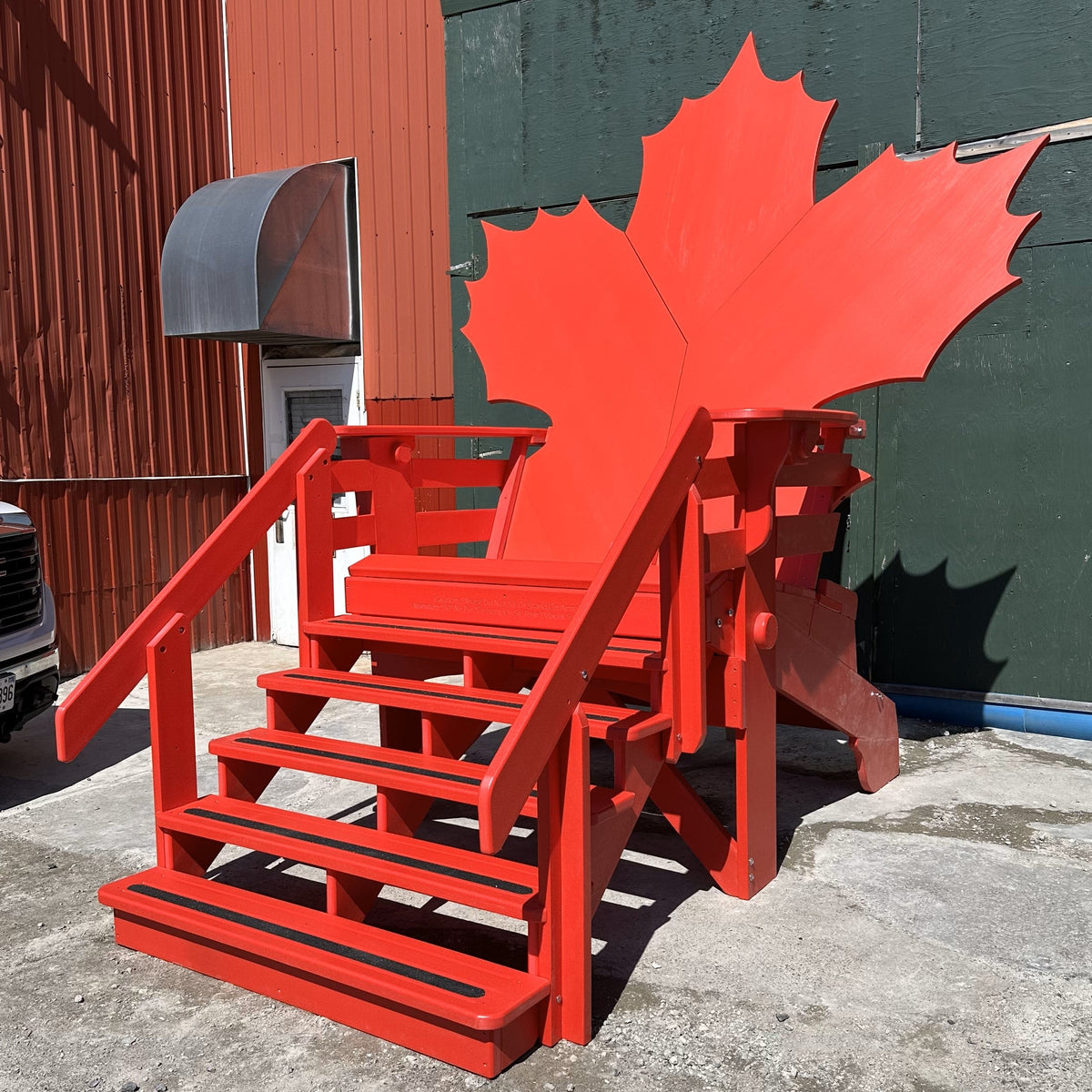 10' Maple Leaf Giant Chair | The Best Adirondack Chair Company