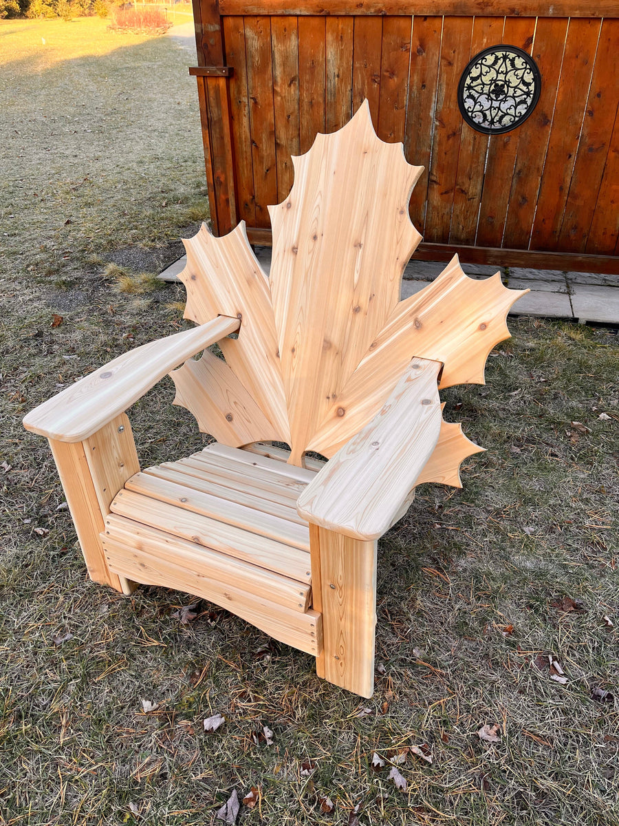 Maple Leaf Chair (Large) | The Best Adirondack Chair Company